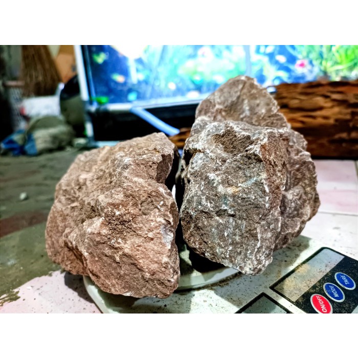 Jual BATU KREKET MERAH 1KG AQUASCAPE AQUARIUM | Shopee Indonesia