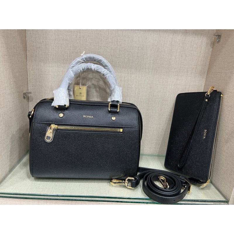 Jual tas bonia original spedy monogram s free dompet | Shopee Indonesia