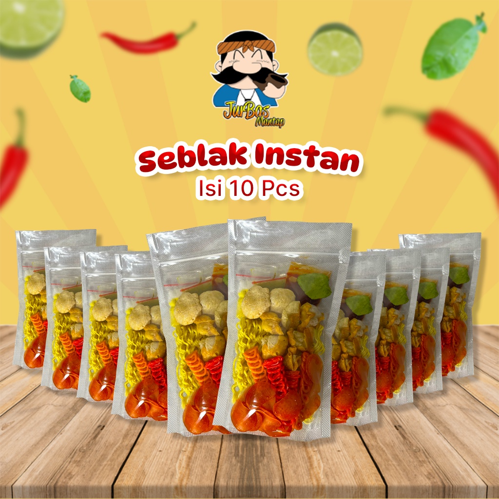 Jual [Paket] Seblak Instan Isi 10pcs by Juragan Basreng | Shopee Indonesia