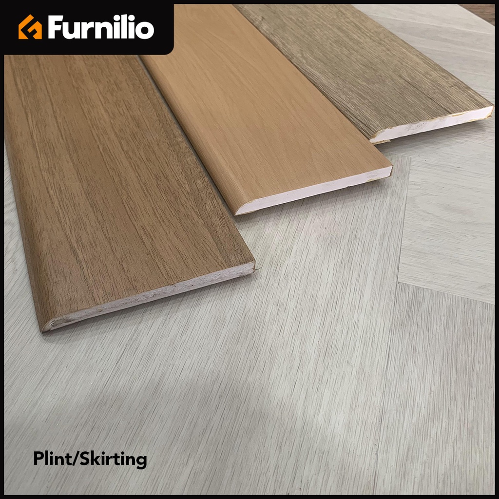 Jual List Lantai Plint Skirting PVC Customize | Shopee Indonesia