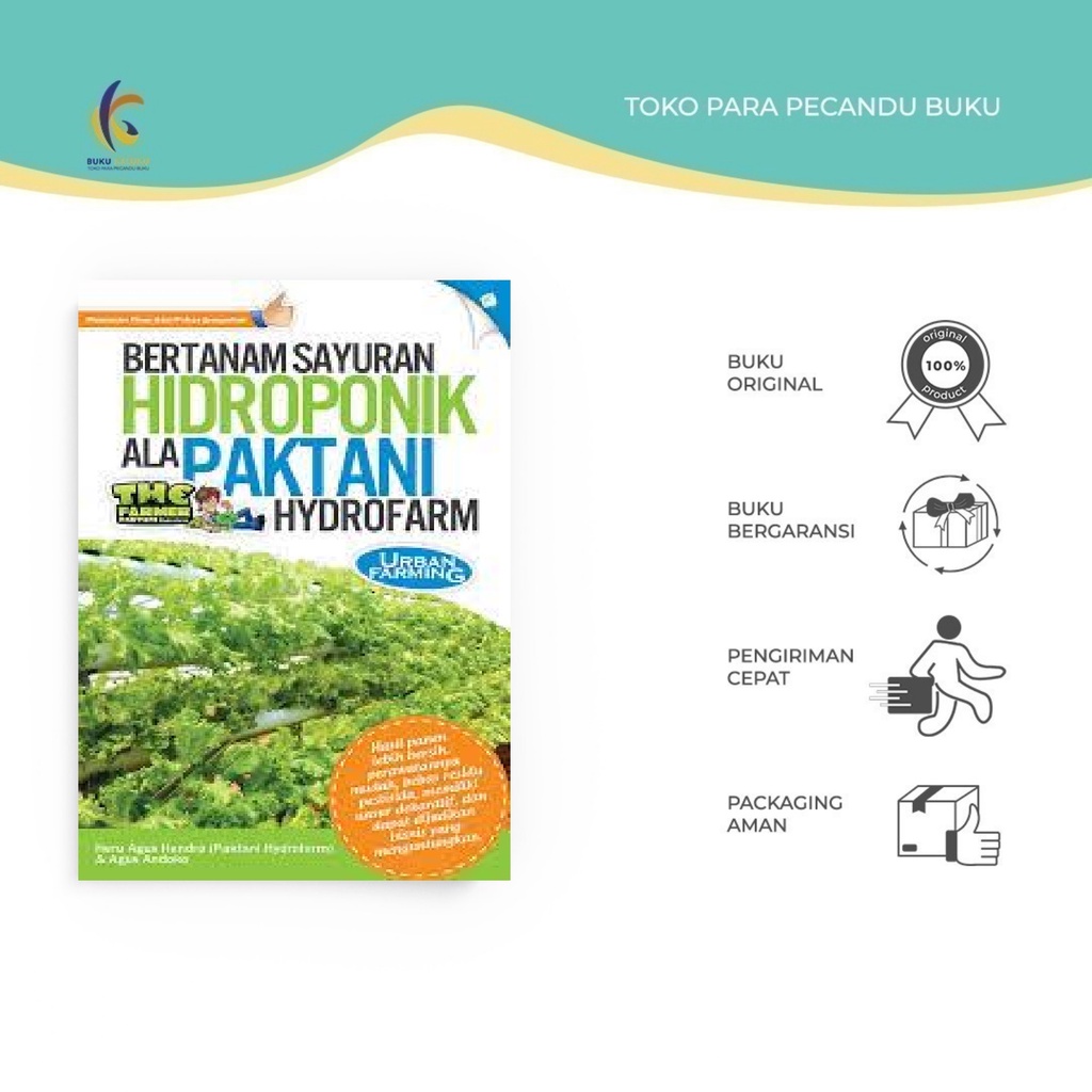 Jual [PROMO] - BUKU BERTANAM SAYURAN HIDROPONIK ALA PAKTANI HYDROFARM - Buku Kaluku | Shopee ...