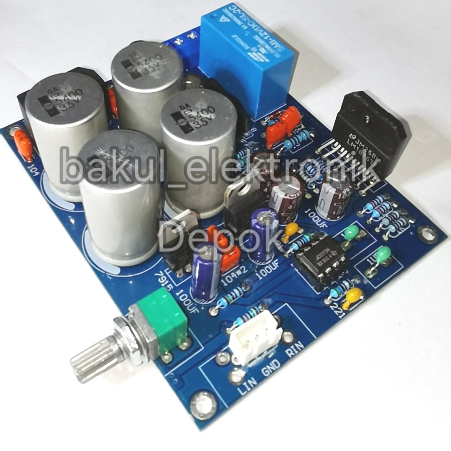 Jual kit amplifier lm1876 ne5532 stereo speaker PROTECH | Shopee Indonesia