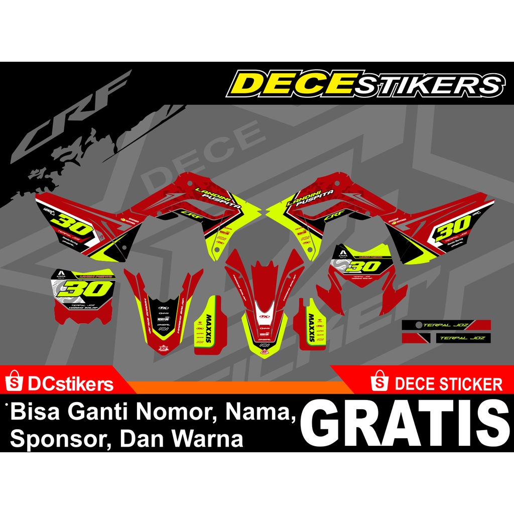 Jual DECAL CRF 150 DECAL KIT | Shopee Indonesia
