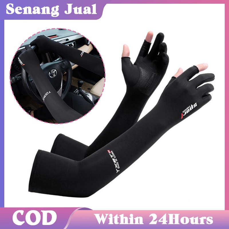 Jual 2 Finger Manset Sport / Arm Sleeve Anti UV / Manset Sepeda ...