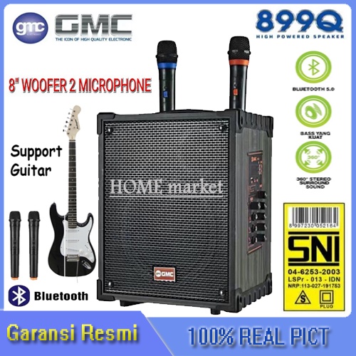 Jual Speaker GMC 899P/899Q Bluetooth Portable Free Mic(Microphone ...