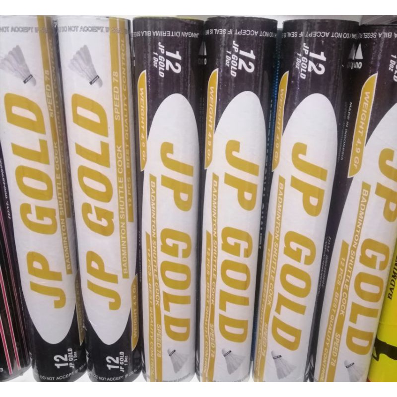 Jual shuttlecock jp gold original | Shopee Indonesia