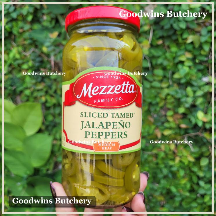 Jual Mezzetta JALAPENO PEPPERS PICKLE SLICED tamed medium hot asinan ...