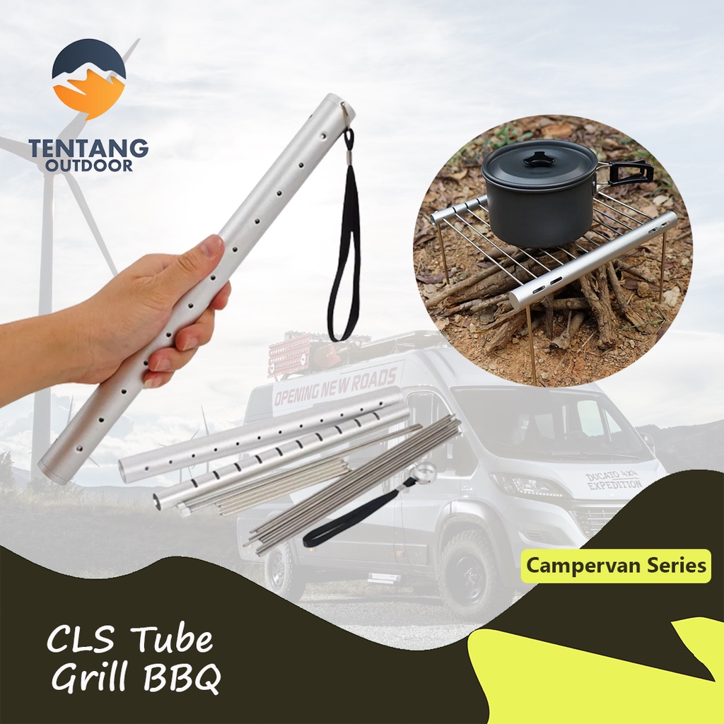 Jual Panggangan BBQ Lipat Portable Grill Camping Outdoor Stainless ...