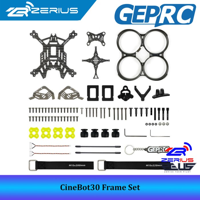 Jual GEPRC Cinebot30 Frame Set, GEP-CT30 Frame Set, Cinebot30 Frame Kit ...