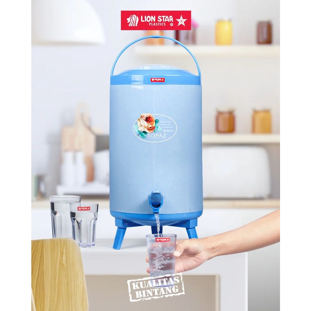 Jual Lion Star Sahara Drink Jar 12 Liter 8 Liter| Thermos Jumbo Air Minum Lion Star | Shopee ...