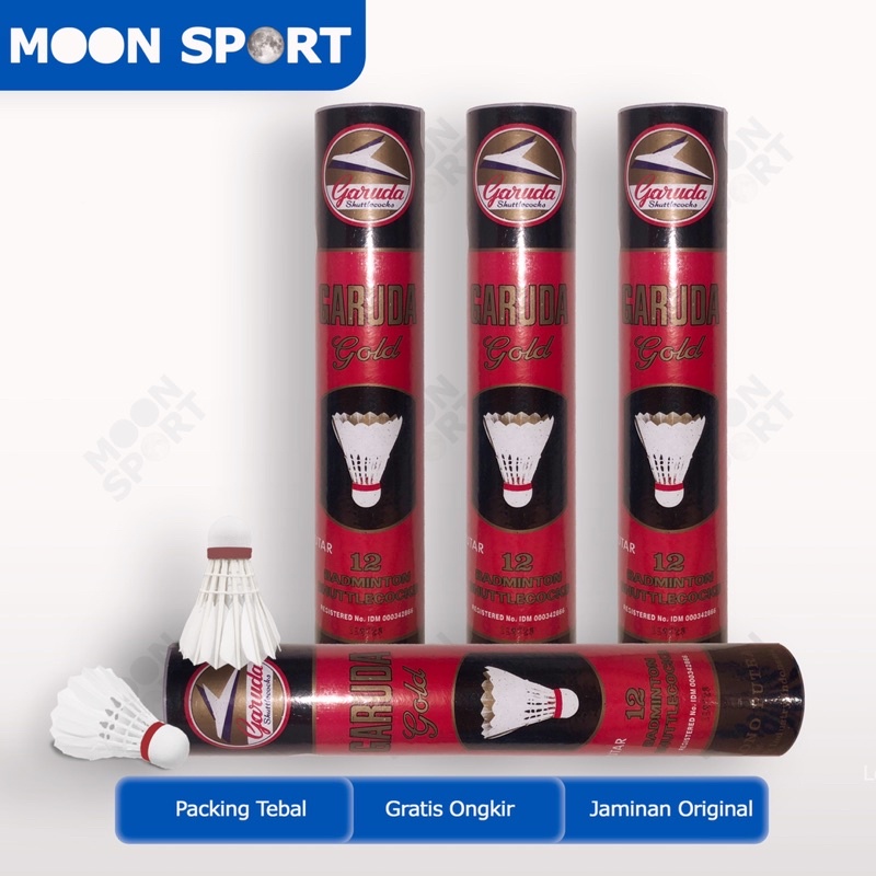 Jual Shuttlecock Garuda Gold Merah Original | Kok badminton | Kock ...