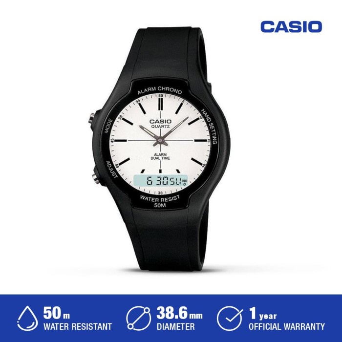 Jual Casio Jam Tangan Pria AW-90H-7EVDF Original | Shopee Indonesia