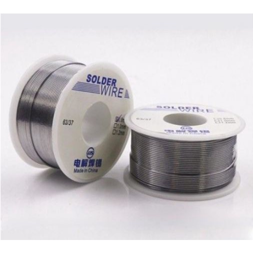 Jual TIMAH solder tenol elektronik kawat listrik roll gulung 0.8mm 50g ...