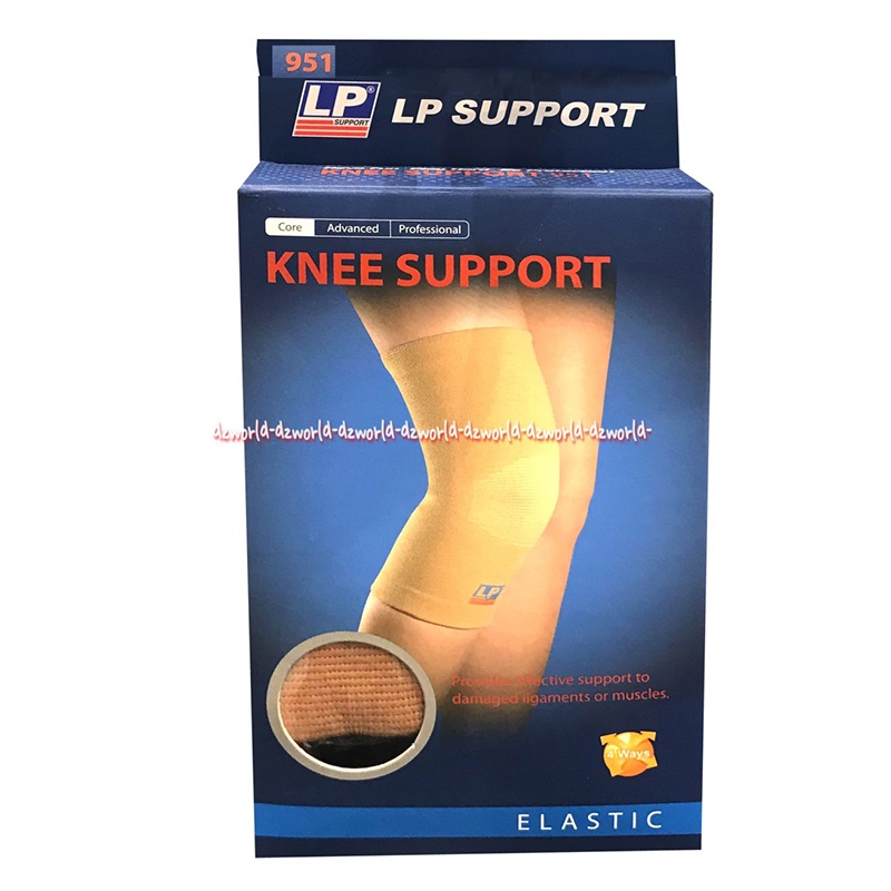 Jual LP Support Knee Support Elastic Alat Untuk Menyangga Lutut Cedera Atau Terluka Deker Lutut ...