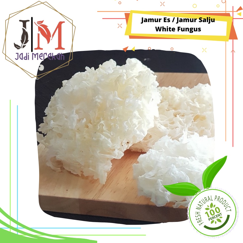 Jual [JM SoFresh] Jamur Es / Jamur Salju / Jamur Putih (White Fungus ...