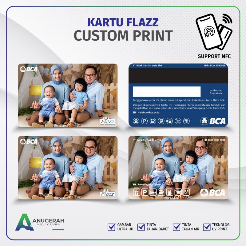 Jual Kartu Flazz BCA Gen 2 Custom Print | Shopee Indonesia