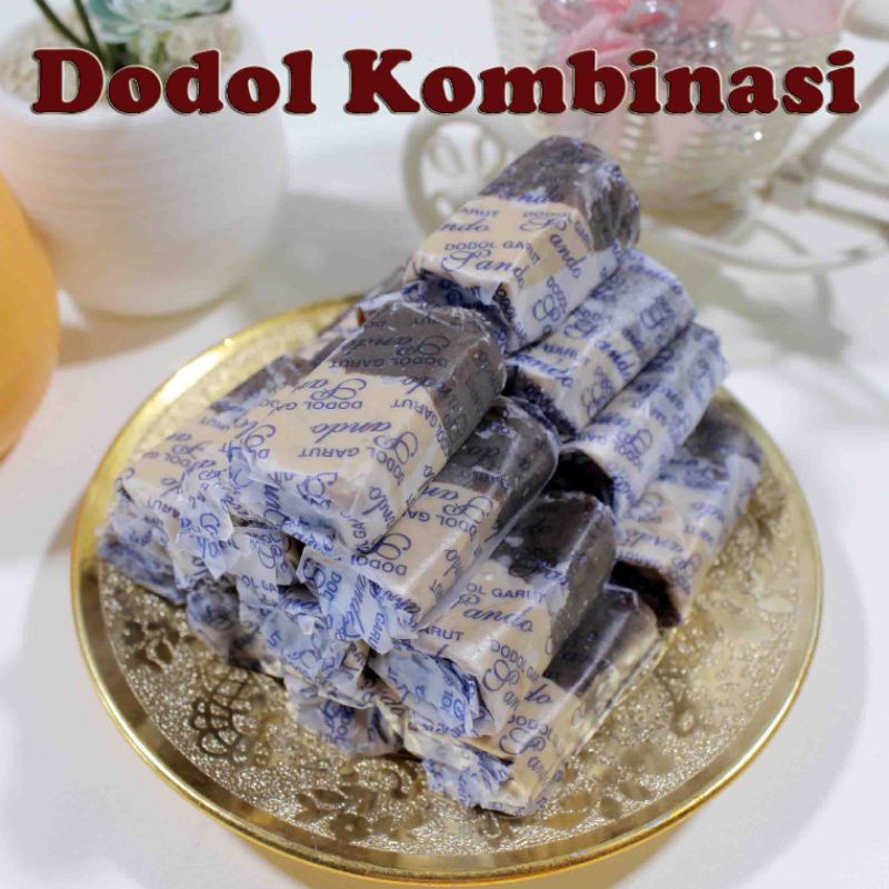 Jual DODOL GARUT COKELAT SUSU DODOL KERTAS KOMBINASI WADAH MIKA 250GR ...