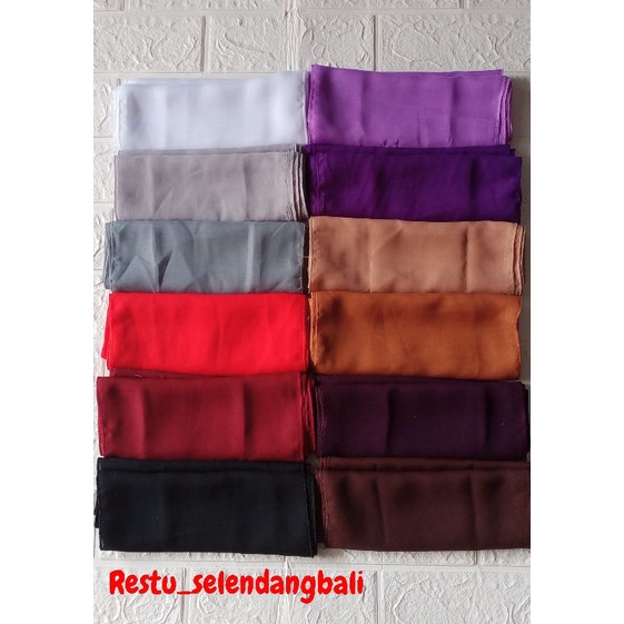 Jual selendang bali polos lebar 28cm//selendang tari//sampur tari ...