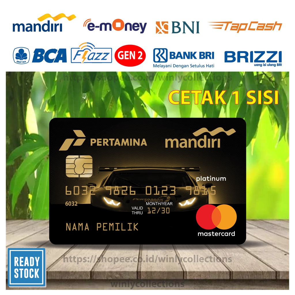 Jual EMONEY E TOLL DESAIN PERTAMINA CARD E MONEY MANDIRI GEN 2 BNI ...