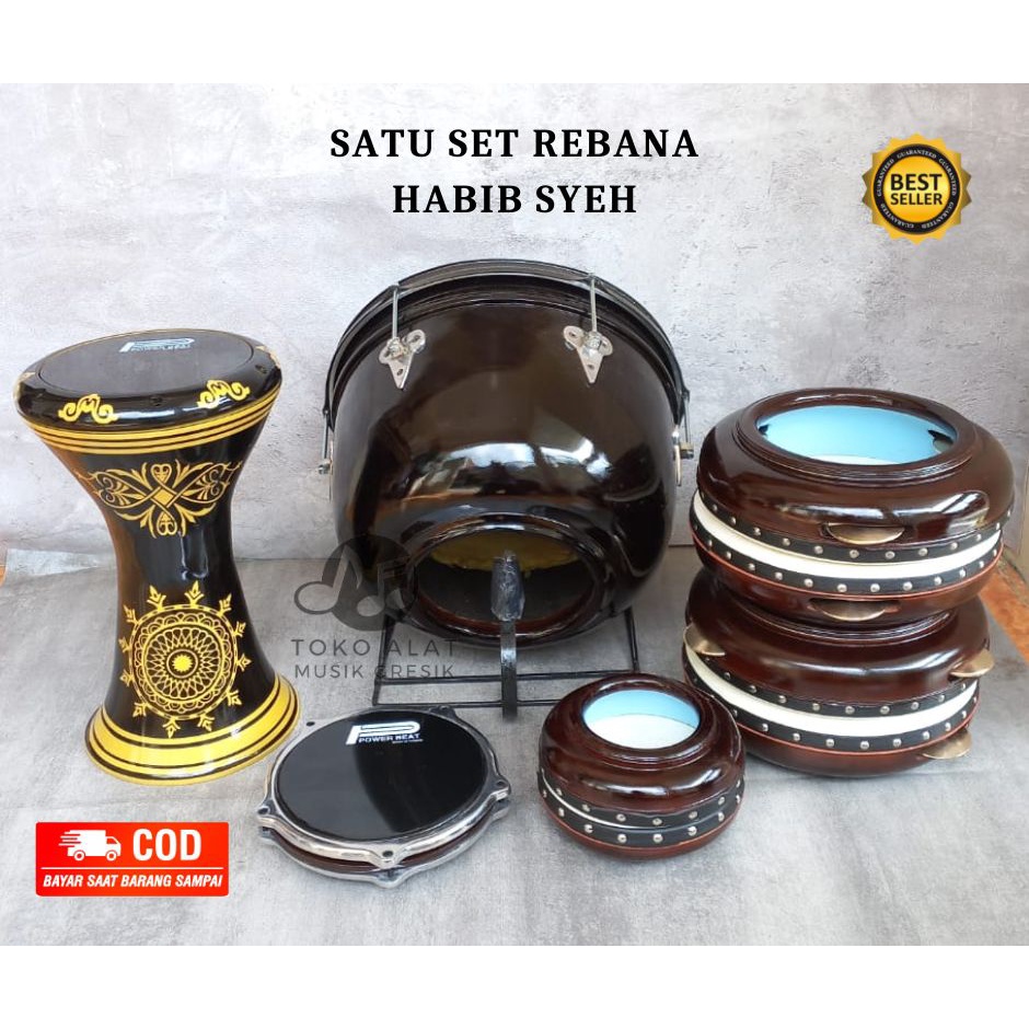 Jual Satu Set Alat Musik Rebana Hadroh Banjari harga Terjangkau ...