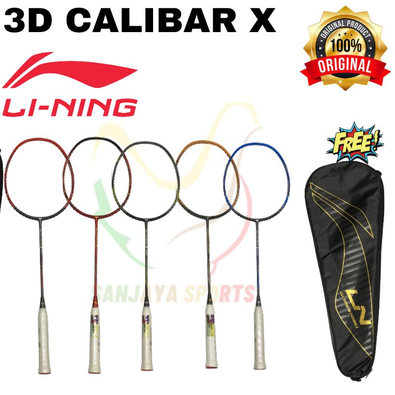Jual RAKET LINING 3D CALIBAR X BOOST COMBAT DRIVE ORIGINAL | Shopee ...