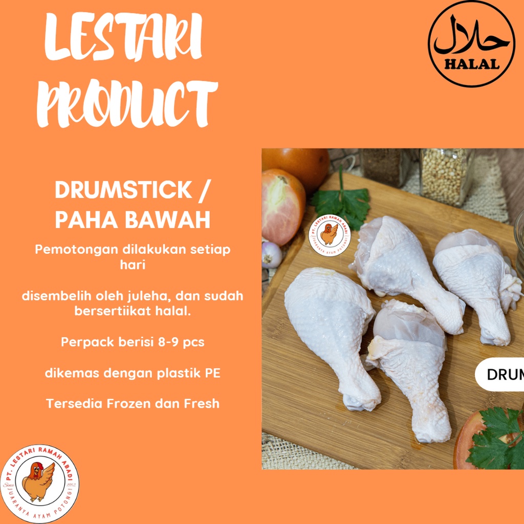 Jual Ayam Paha Bawah / Drumstick Fresh 1kg | Shopee Indonesia