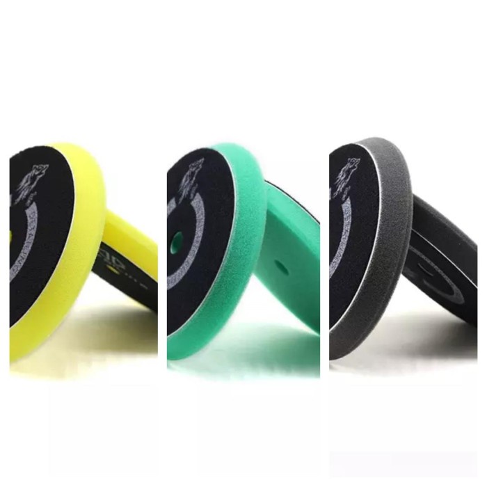 Jual Perawatan Busa Poles 5 Inch North Wolf Hijau Green Heavy Cut ...