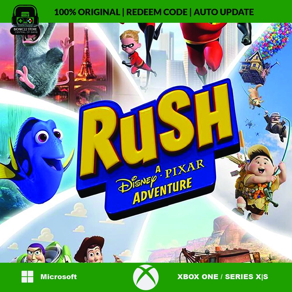 Jual Rush Disney a Pixar Adventure Xbox One Series X|S Original Redeem ...