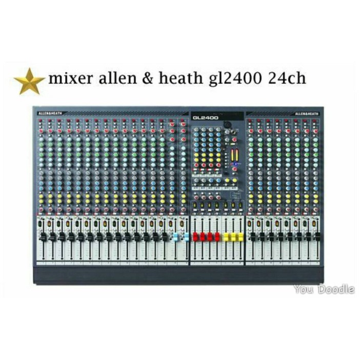 Jual Mixer Allen&Heath Gl2400 24Channel (1000% Original) | Shopee Indonesia