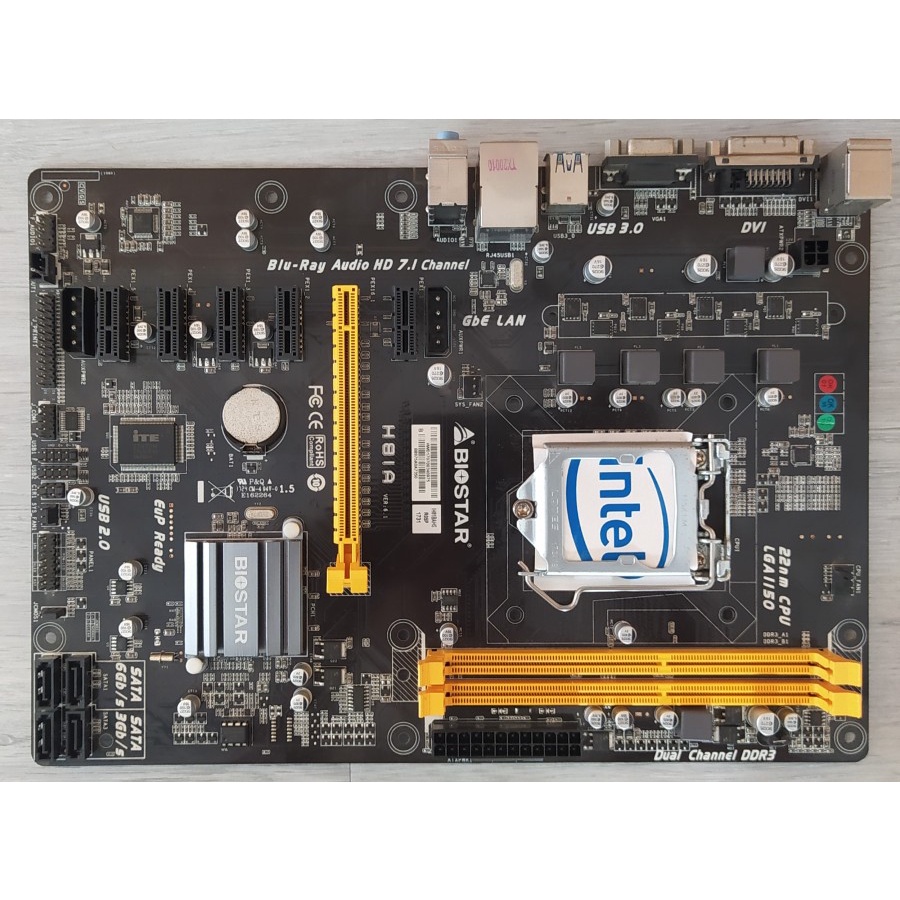 Jual Motherboard H81A Biostar LGA 1150 Mainboard Mobo | Shopee Indonesia