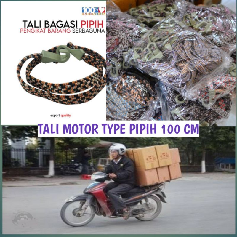 Jual Tali bagasi motor pipih panjang 37 inci | Shopee Indonesia