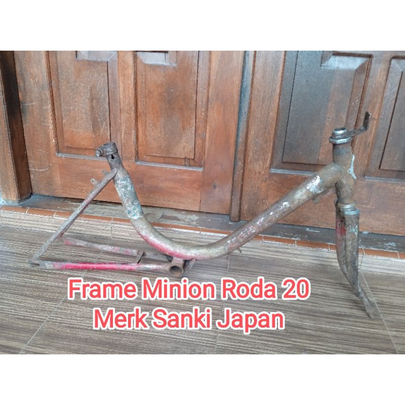 Jual Frame Minion Sanki Japan roda 20 Jadul | Shopee Indonesia