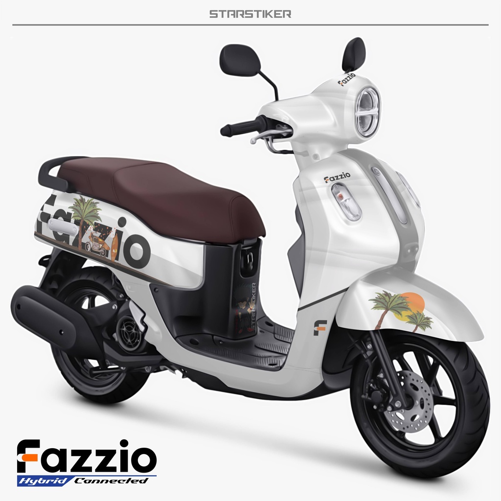 Jual DF1 / DECAL FULLBODY YAMAHA FAZZIO / NEW / VIBES / LIMITED EDITION ...