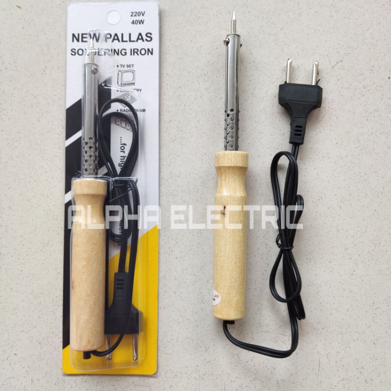 Jual SOLDER KAYU 40W 40 WATT / SOLDERING IRON 40W / SOLDER MURAH ...