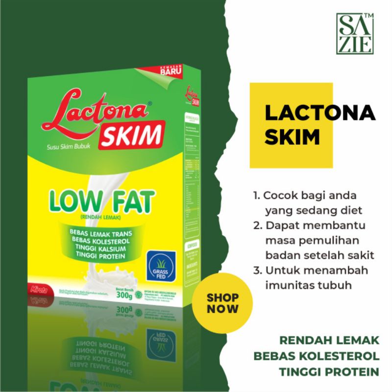 Jual STOK TERBATAS !!! SUSU LACTONA SKIM - SUSU BUBUK SKIM | Shopee ...
