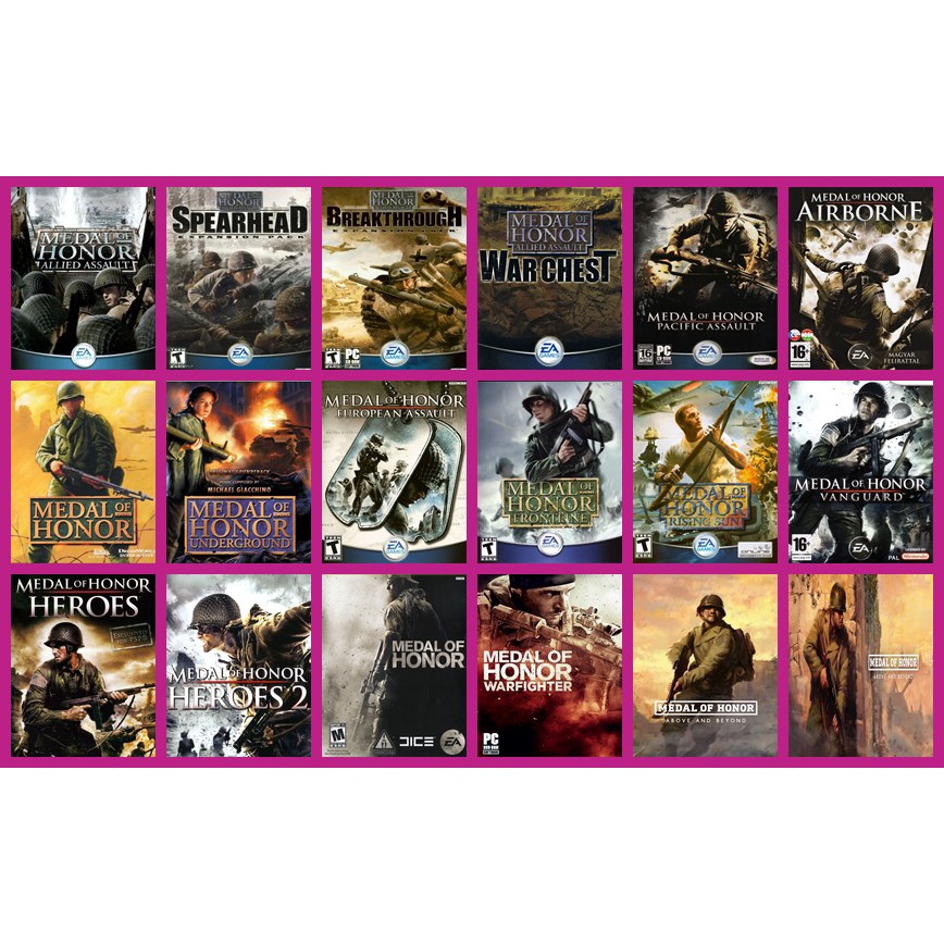 Jual Medal of Honor Paket Lengkap SEMUA SERI untuk PC Laptop | Shopee Indonesia