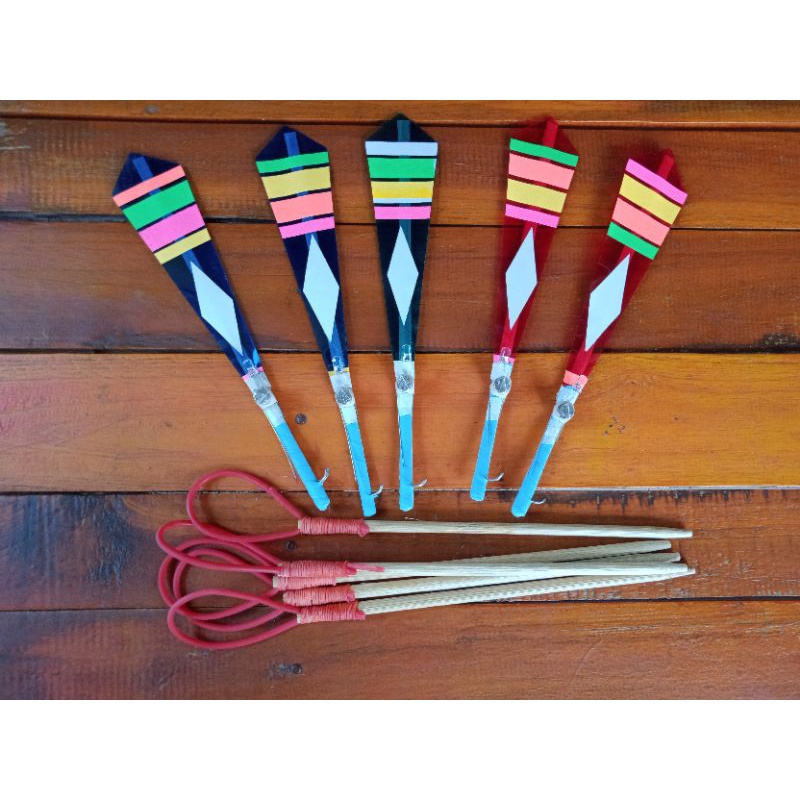 Jual Mainan Apolo jadul kitiran terbang baling-baling mainan isi [20pcs ...