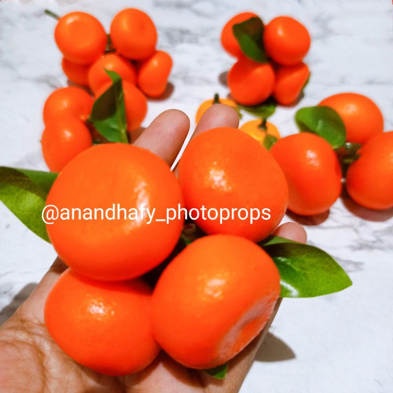 Jual JERUK ARTIFICIAL BUAH JERUK SANTANG ARTIFICIAL BUATAN JERUK MINI ...