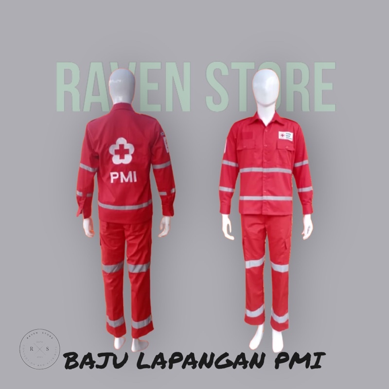 Jual Baju Lapangan PMI 1 Setel | Shopee Indonesia