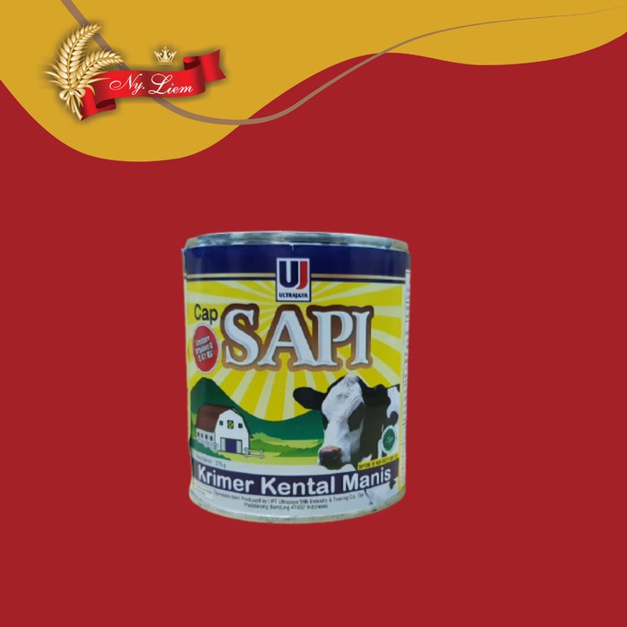 Jual ULTRA Krimer Kental Manis Cap Sapi 375 gram | Shopee Indonesia