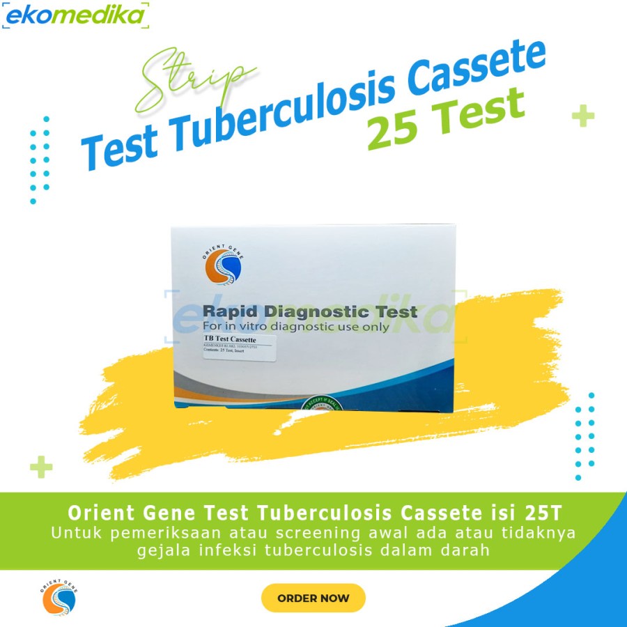 Jual Rapid Test TB Tuberculosis Cassette isi 25 Test [S/P] / Test TB ...