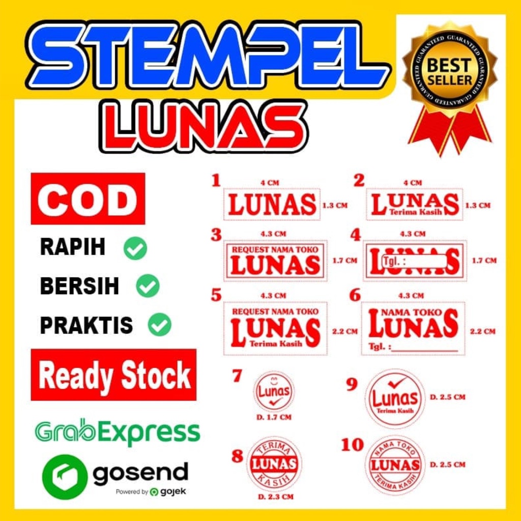 Jual Stempel Custom, Stempel Logo, Stempel Lunas, Stempel Nama,Stempel Tanda Tangan Dan ...