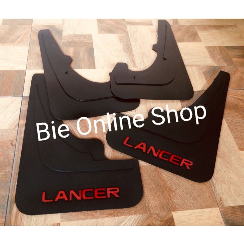 Jual KEPET LUMPUR MUDGUARD LANCER BOXTYPE 1SET (4PCS) | Shopee Indonesia