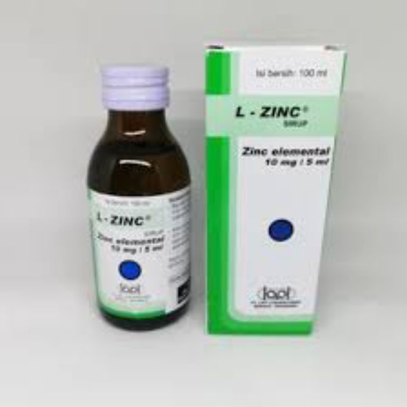 Jual L-Zinc Syrup 100ML | Shopee Indonesia