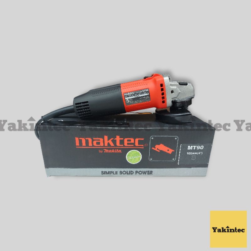 Jual Mesin Gerinda Tangan 4" Inch / Angle Grinder 100mm(4") MAKTEC MT90 ...