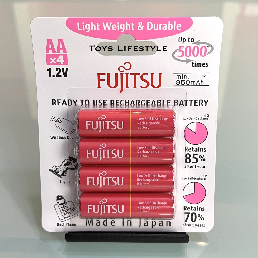 Jual Batu Baterai Fujitsu Neochamp Tamiya Rechargeable Battery AA / A2 ...