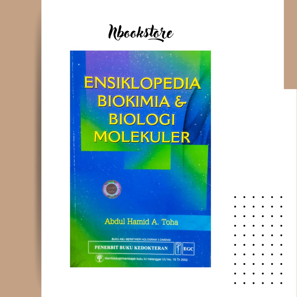 Jual Ensiklopedia Biokimia & Biologi Molekuler: Panduan untuk Mahasiswa ...