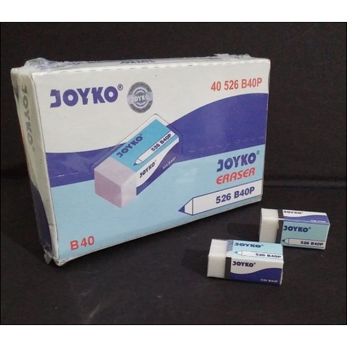 Jual Penghapus Eraser Joyko Putih Kecil 526 B40 | Shopee Indonesia