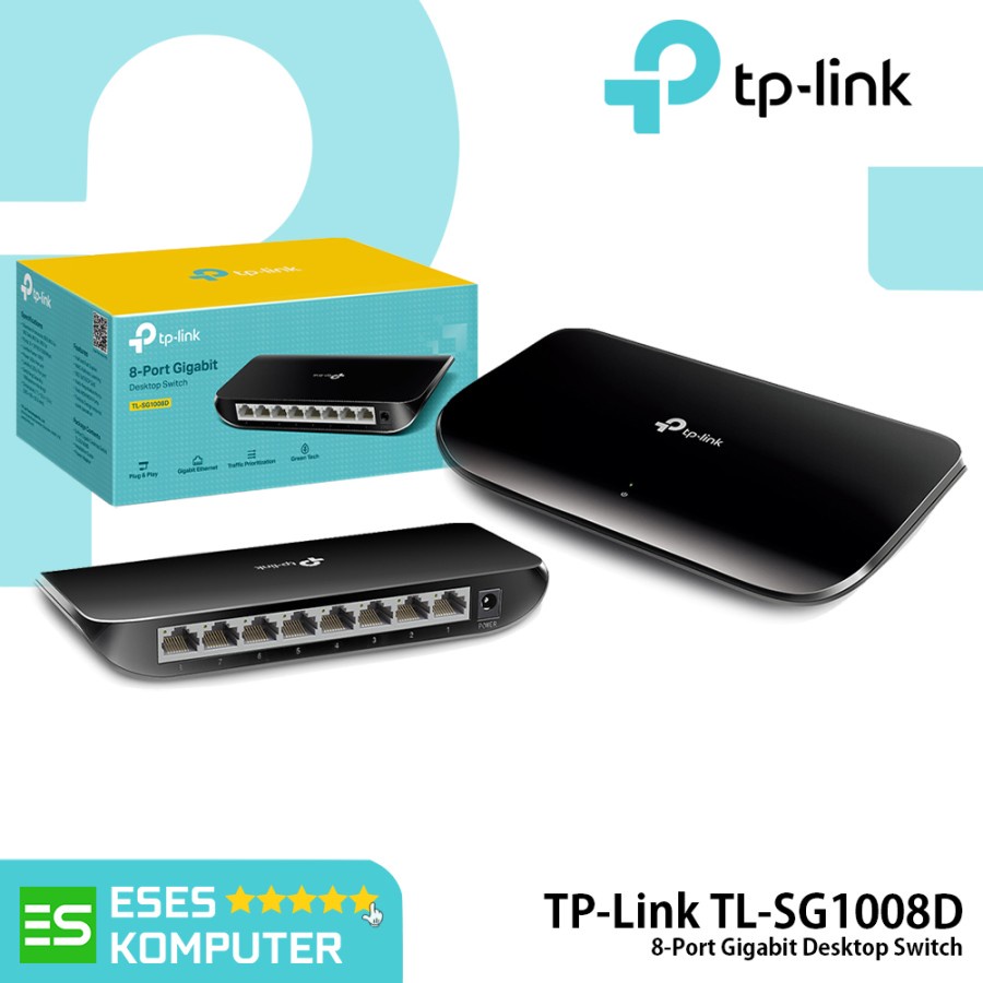 Jual Switch Hub TP-Link TL-SG1008D 8-Port Gigabit Desktop Switch ...