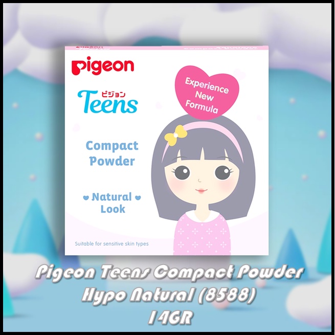 Jual Pigeon Teens Compact Powder Hypo Natural (8588) | Shopee Indonesia